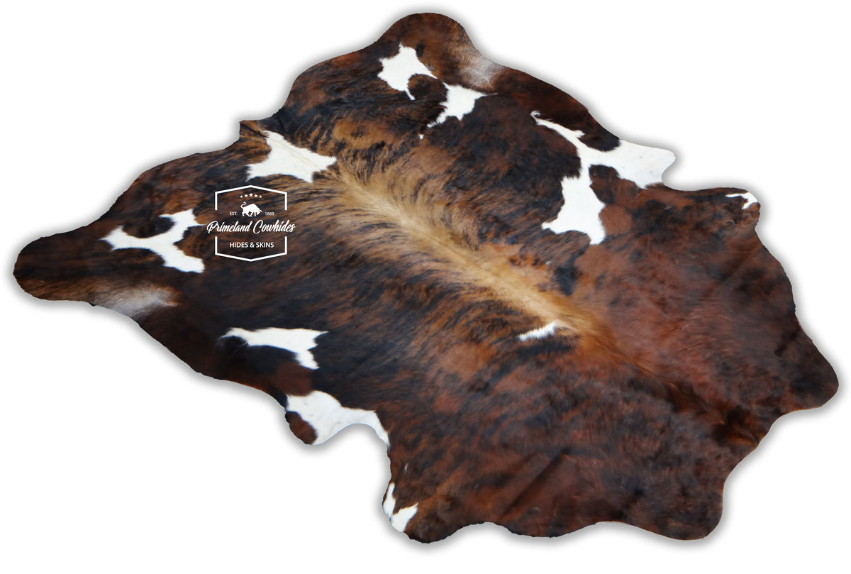 Tricolor Cowhide Rug | Primeland Cowhides USA | Cowhide rugs