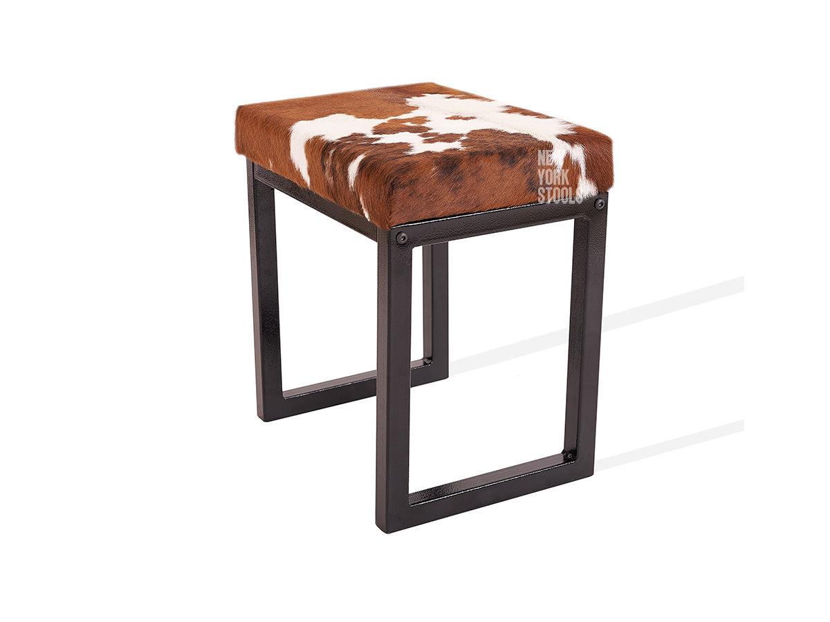 Cowhide Stool | Cowhide Counter Stool | Luxury Cowhide Bar Stool ...