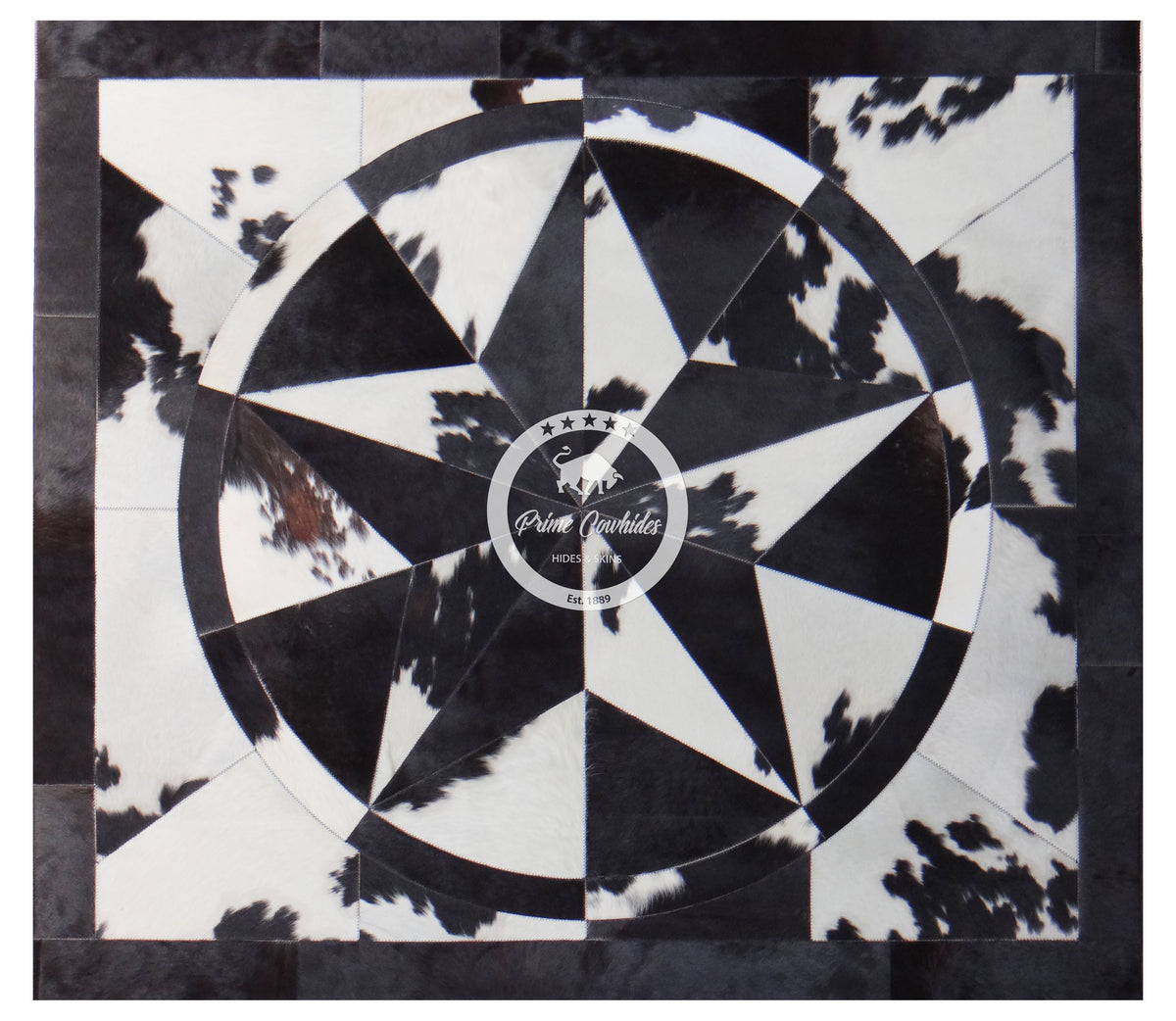Patchwork Cowhide Rugs | PrimeCowhidesUSA | Designer Cowhides ...